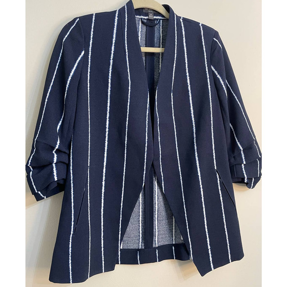The Limited | Jackets & Coats | The Limited Lexie Blazer Blue White ...